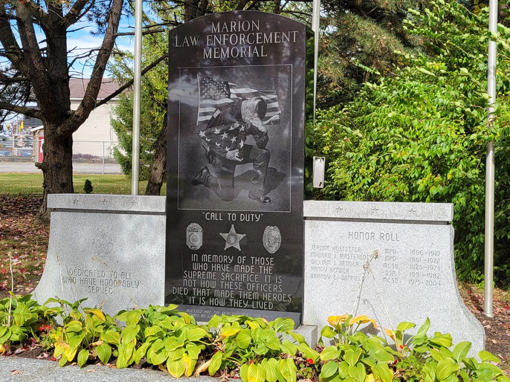 Marion Law Enforcement Memorial – Historic Marion Cemetery